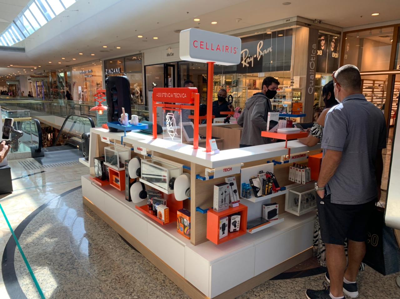 Cellairis mantém expansão de lojas no Brasil e cresce em canais ...