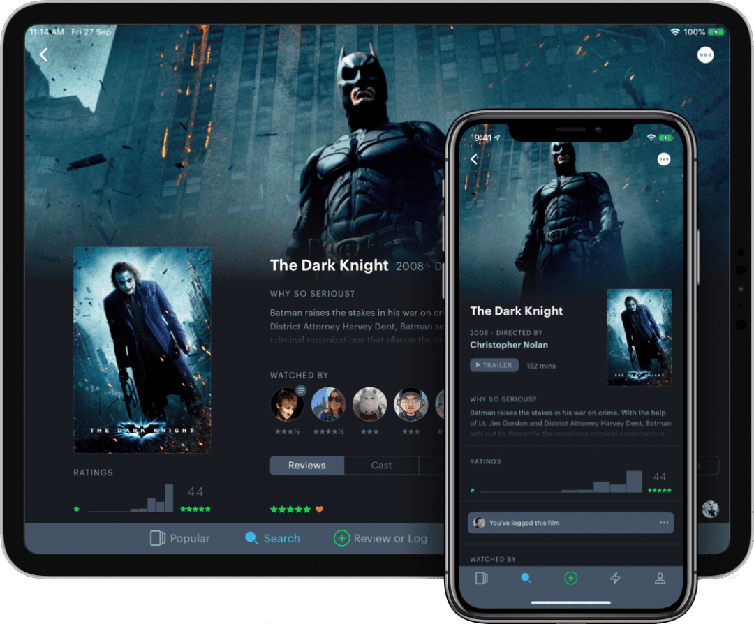 Letterboxd - Mobile Time