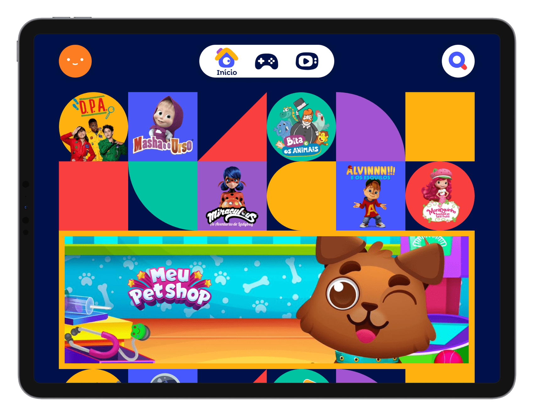 Giga Gloob: Globo lança aplicativo para o público infantil - Mobile Time