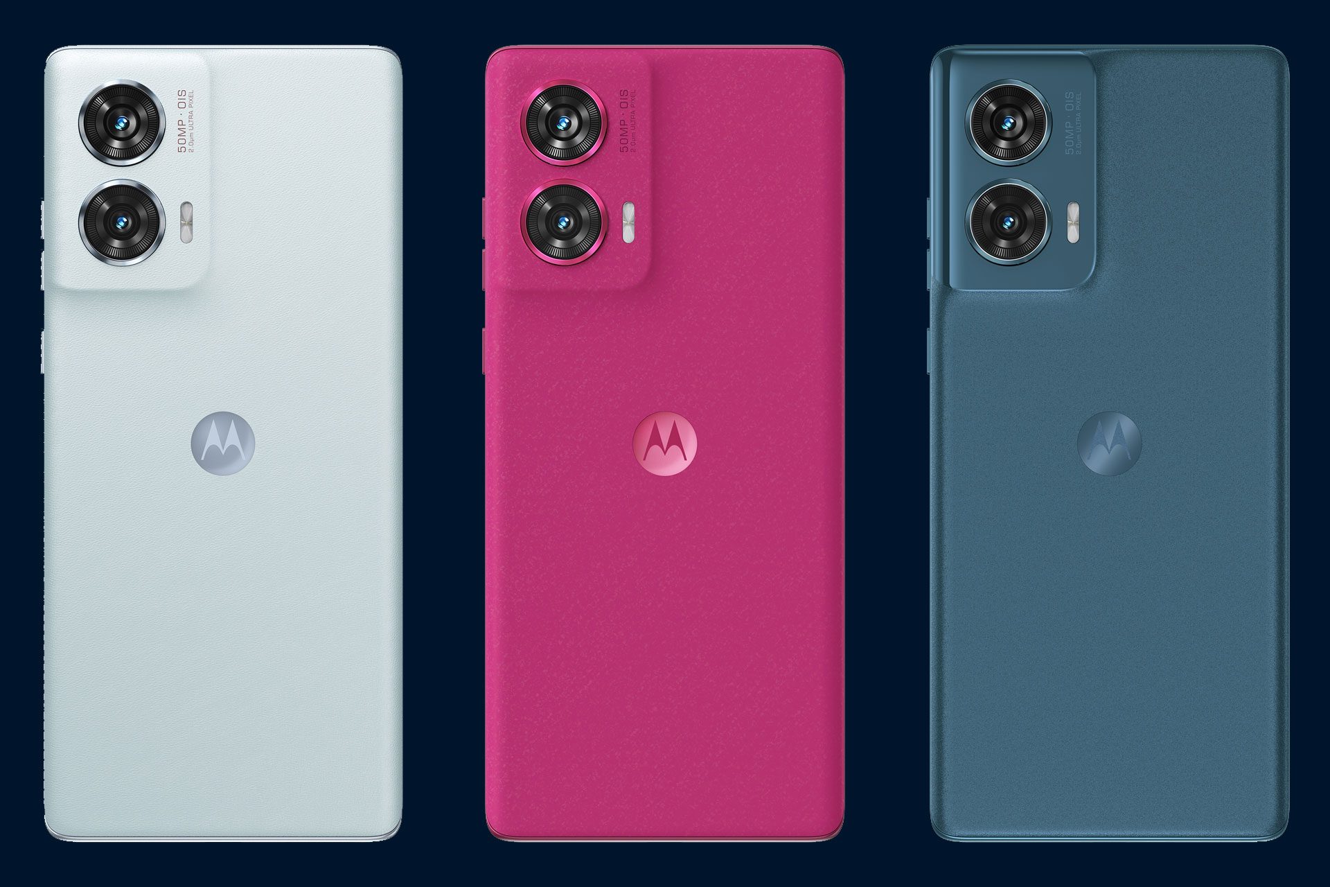 Motorola lança três versões de smartphones da motorola edge 50