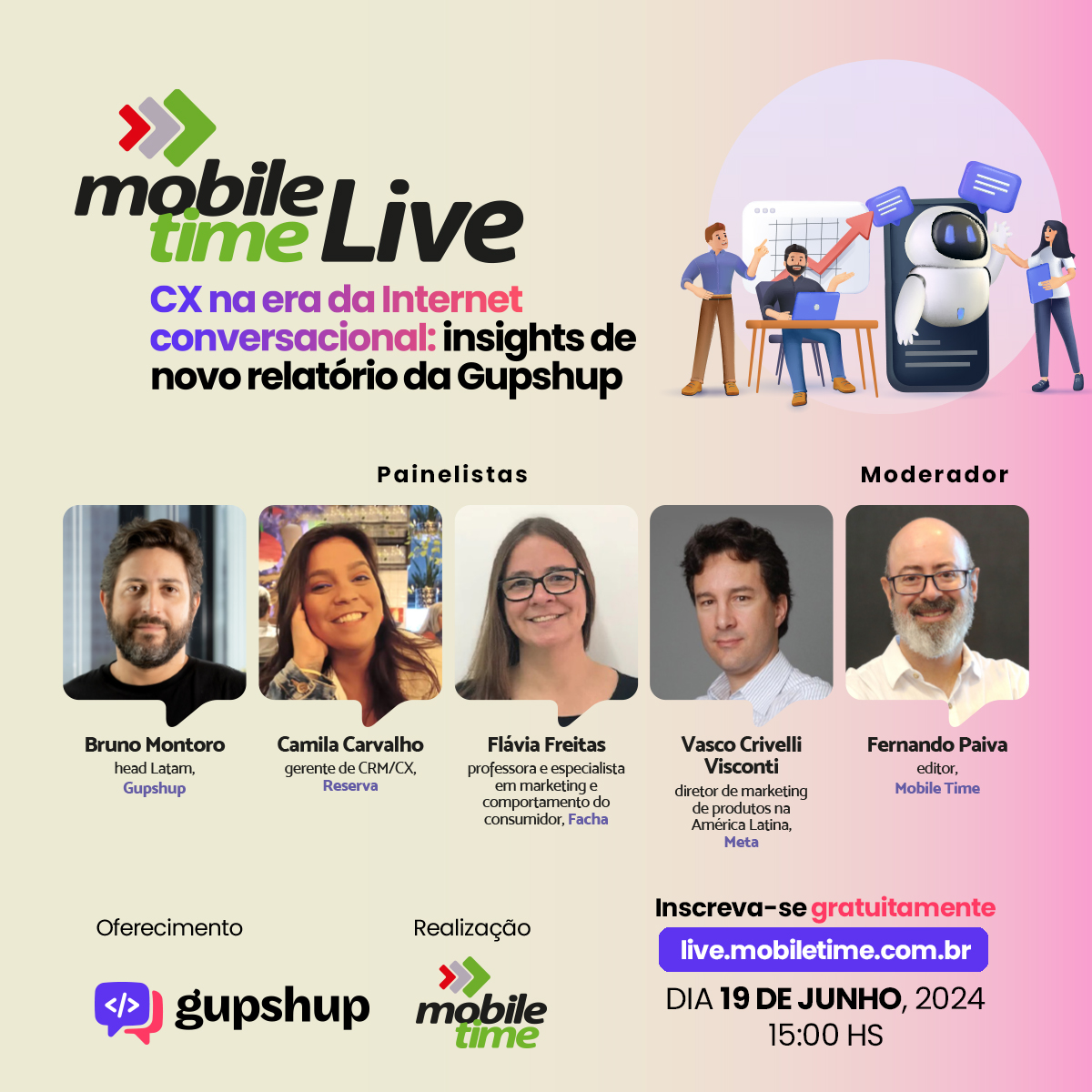 CX na era da Internet conversacional na próxima Mobile Time Live